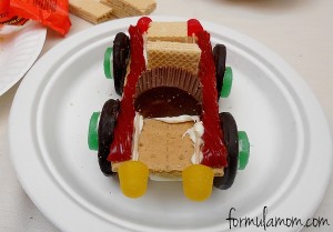 Crafts with Candy: Wreck It Ralph Candy Race Cars - The Simple Parent
