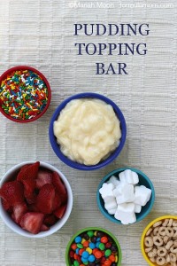 Pudding Topping Bar - The Simple Parent