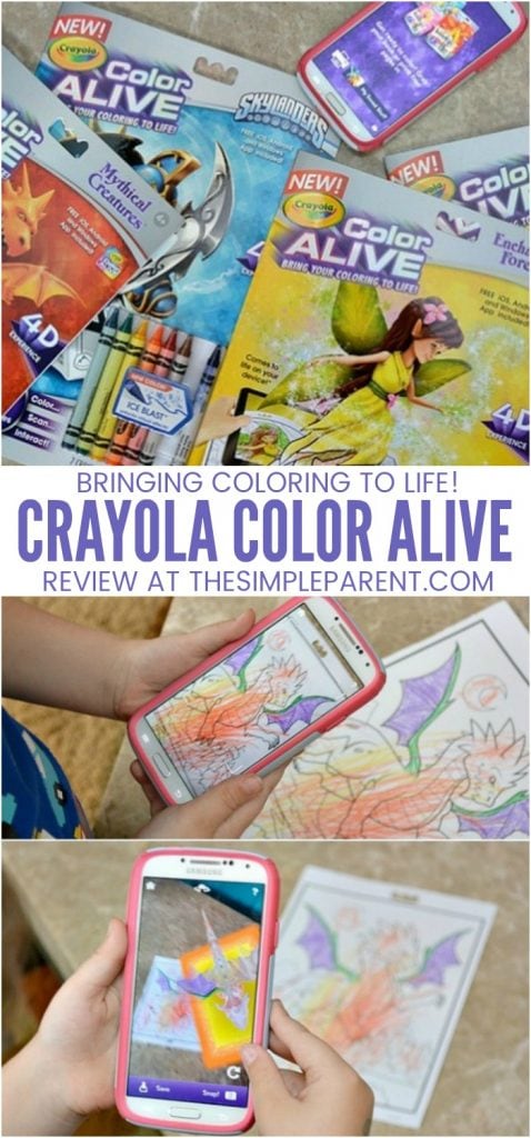 Crayola Color Alive Review – How Art Comes to Life! - The Simple Parent