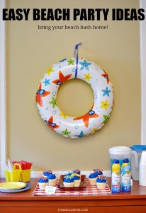 Easy Beach Party Ideas - The Simple Parent