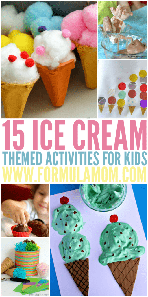 Ice Cream Activities for Kids! Perfect for Summer! - The Simple Parent