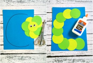 Letter of the Week Activities: C is for Caterpillar Craft (Made with ...