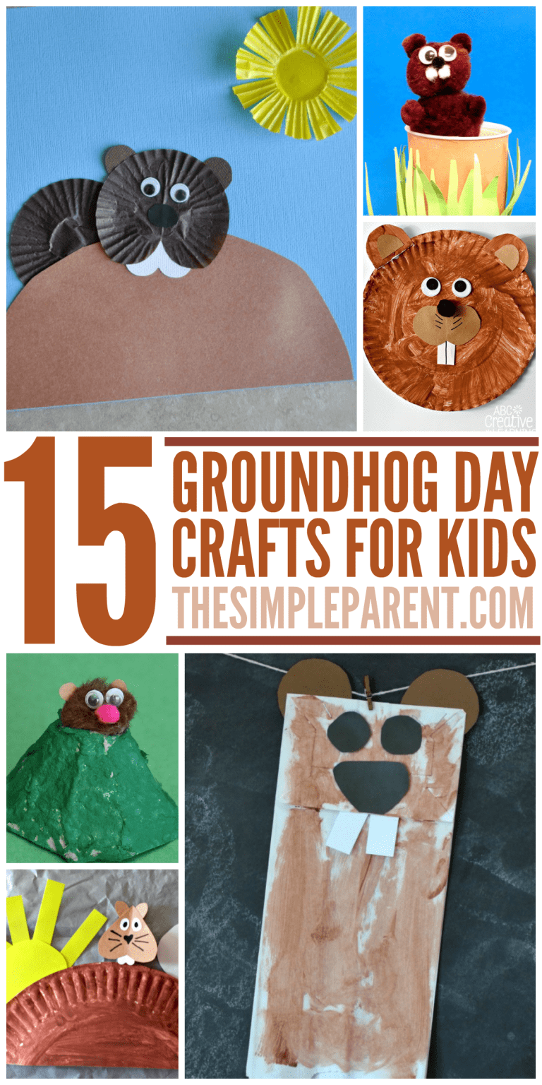 Groundhog Day Crafts for Kids (Whether He Sees His Shadow or Not ...