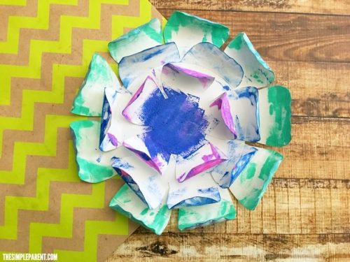 Make a Paper Plate Flower Craft and Grow Your Own Garden! - The Simple ...