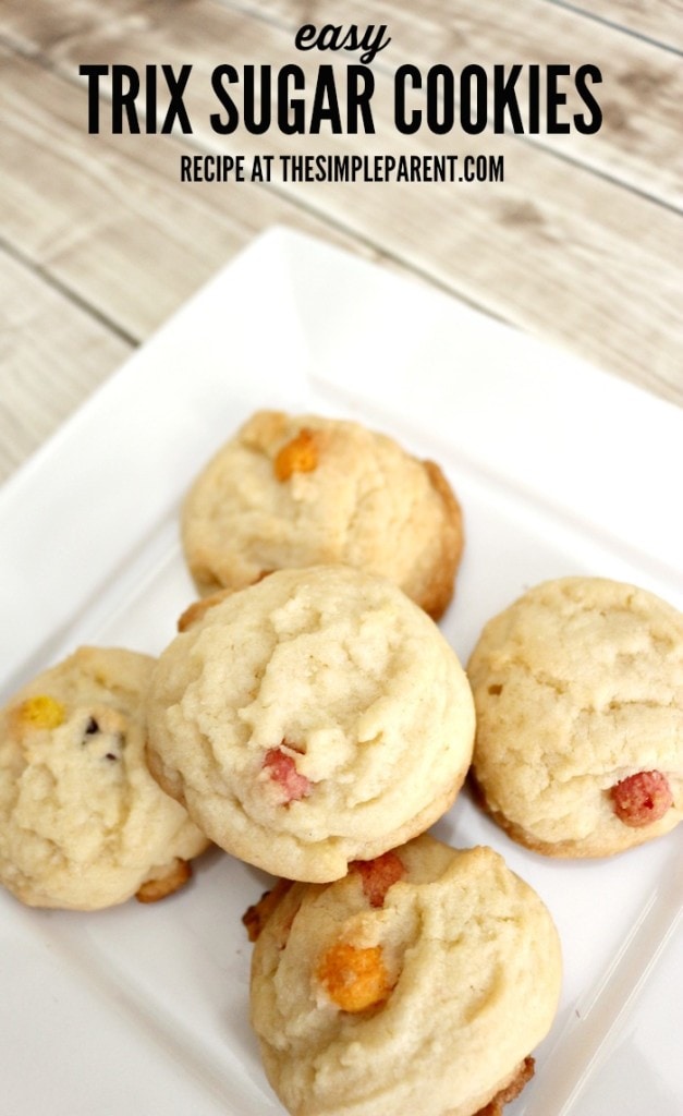 Easy Trix Cookies Recipe to Make with the Kids - The Simple Parent