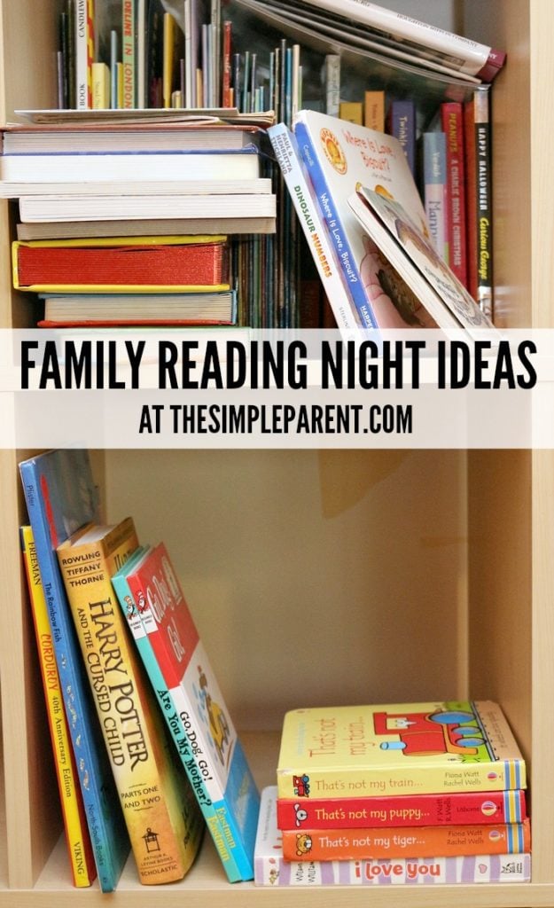 Family Reading Night Ideas to Help Bring Books to Life - The Simple Parent