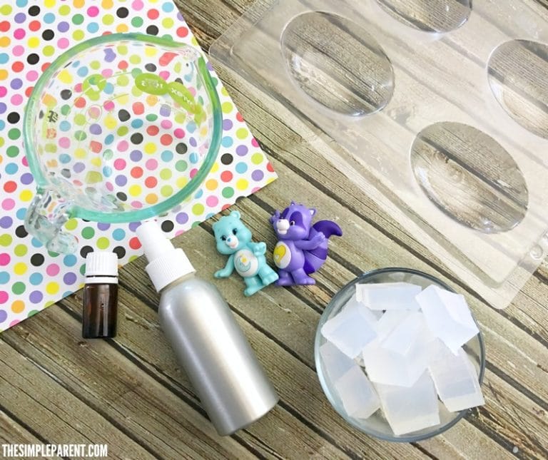 Easy Soap Making Kids Project with Favorite Characters - The Simple Parent
