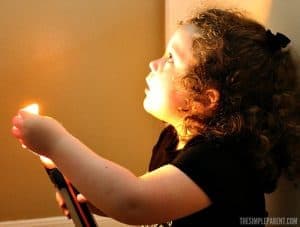 STEM Preschool Activities Using Flashlights & Blocks - The Simple Parent