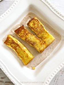 French Toaster Sticks Make Weekend Breakfast Easy - The Simple Parent