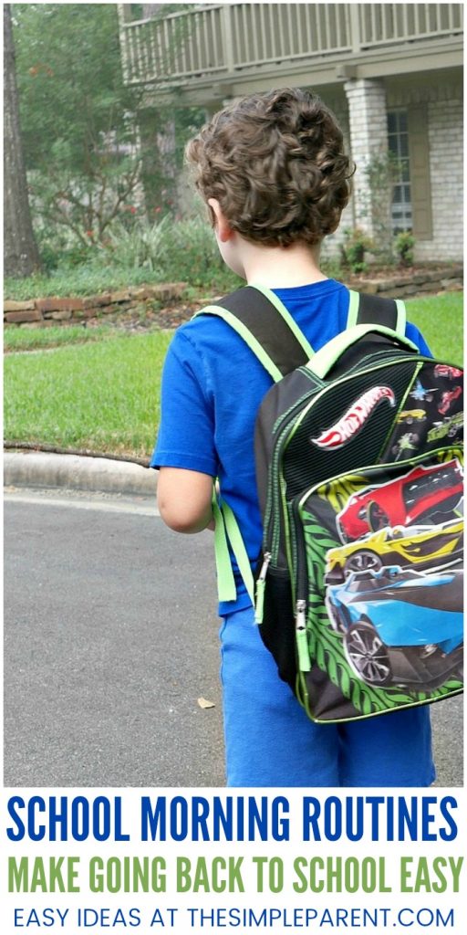 Easy as Pie Morning Routine for School in 9 Steps! - The Simple Parent