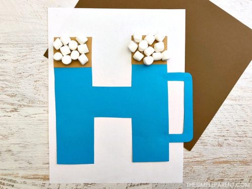 H Craft for Kids – Letter H is for Hot Chocolate - The Simple Parent
