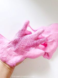 Pink Fluffy Slime That You Can’t Mess Up! - The Simple Parent
