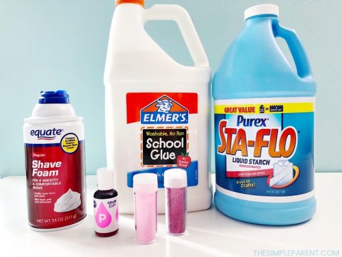 Pink Fluffy Slime That You Can’t Mess Up! - The Simple Parent