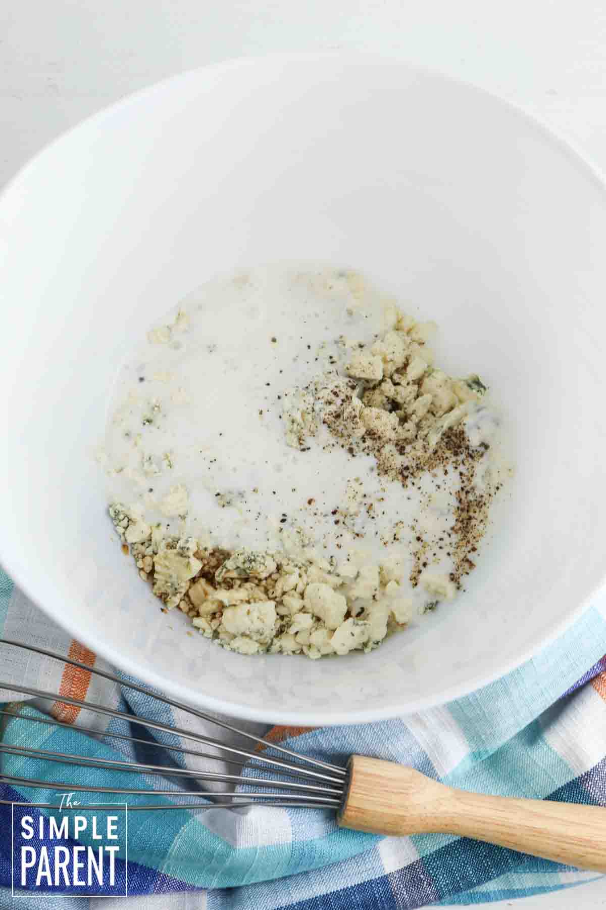 Best Homemade Blue Cheese Dressing - The Simple Parent