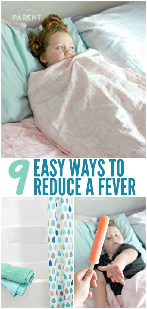 How to Reduce a Fever – 9 Easy Things to Do - The Simple Parent
