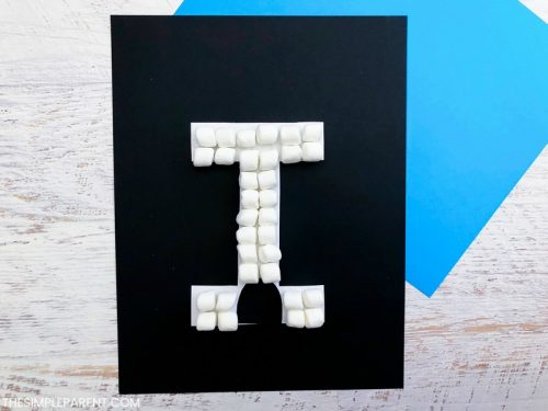 Letter I Craft: I is for Igloo (Letter of the Week Crafts) - The Simple ...