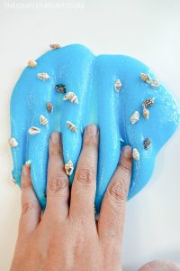 Celebrate Shark Week with Ocean Slime! - The Simple Parent