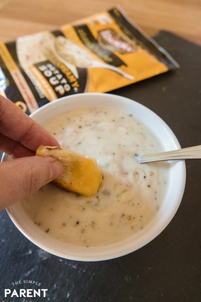 Savory Monkey Bread & Quick Creamy Potato Soup - The Simple Parent