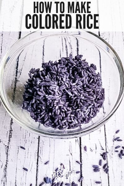 How to Dye Rice (No Rubbing Alcohol Needed!) - The Simple Parent