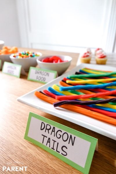 Celebrating with How To Train Your Dragon Party Snacks (Free Printable ...