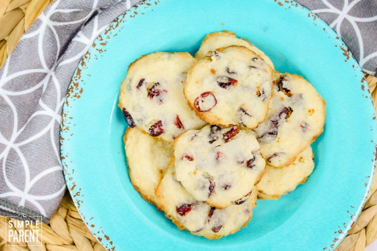 Make the Easiest Cranberry Cookies Ever! - The Simple Parent