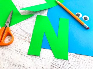 Letter N Craft Template & Step-By-Step Directions - The Simple Parent