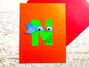 Letter N Craft Template & Step-By-Step Directions - The Simple Parent