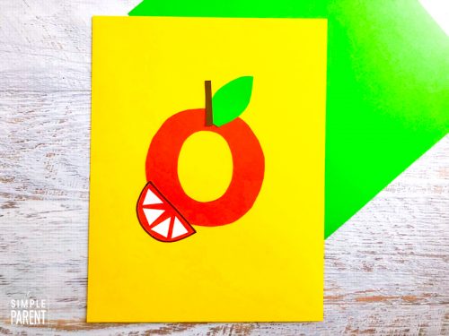 Letter of the Week O Craft - The Simple Parent