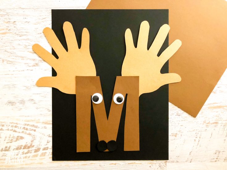 M Letter of the Week Craft - The Simple Parent