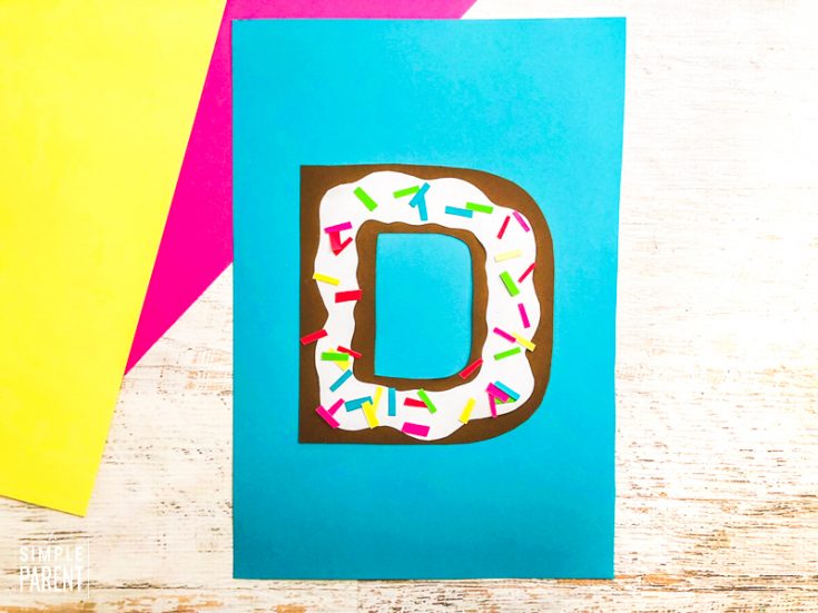 Letter of the Week D Craft - The Simple Parent