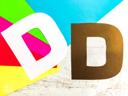 Letter of the Week D Craft - The Simple Parent