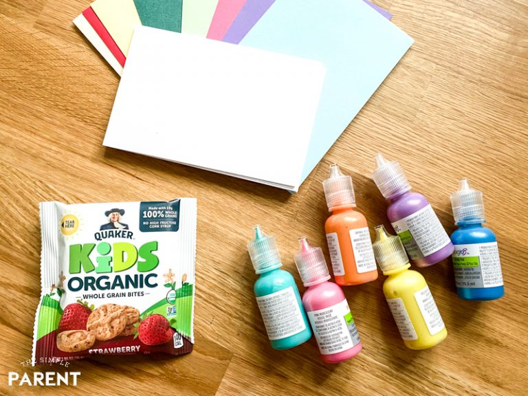 Celebrating with DIY Window Clings & Thank You Cards - The Simple Parent