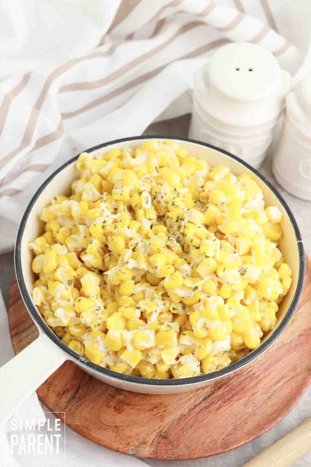 5 Ingredient Garlic Fried Corn