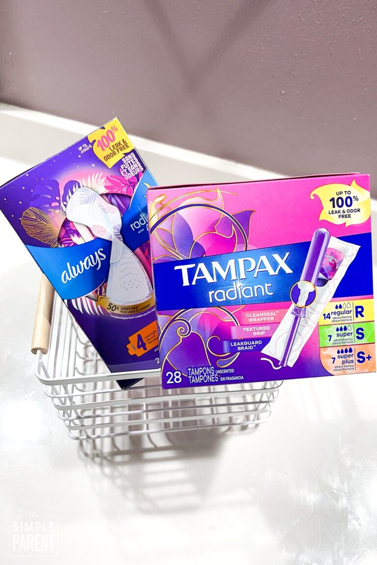 5 Must-Haves for a Tween Period Kit - The Simple Parent