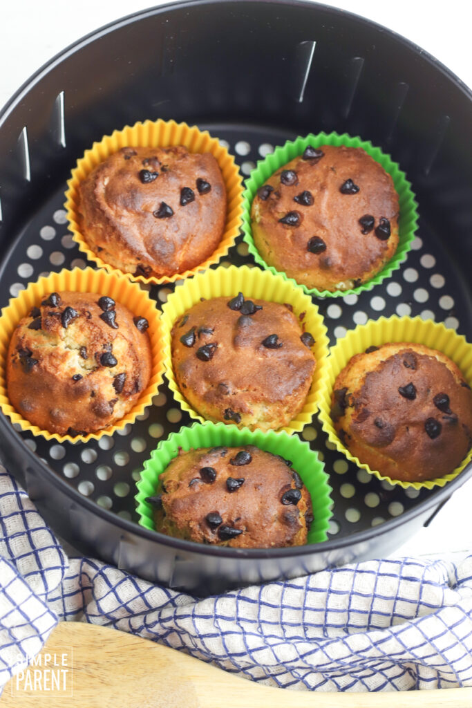 Air Fryer Muffins - The Simple Parent