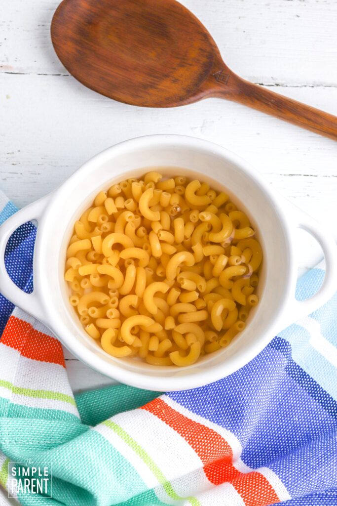 Microwave Mac and Cheese - The Simple Parent