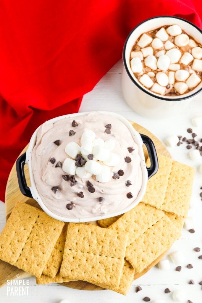 Hot Chocolate Dip - The Simple Parent