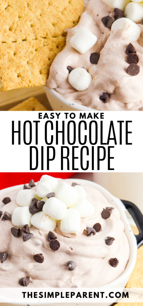 Hot Chocolate Dip - The Simple Parent