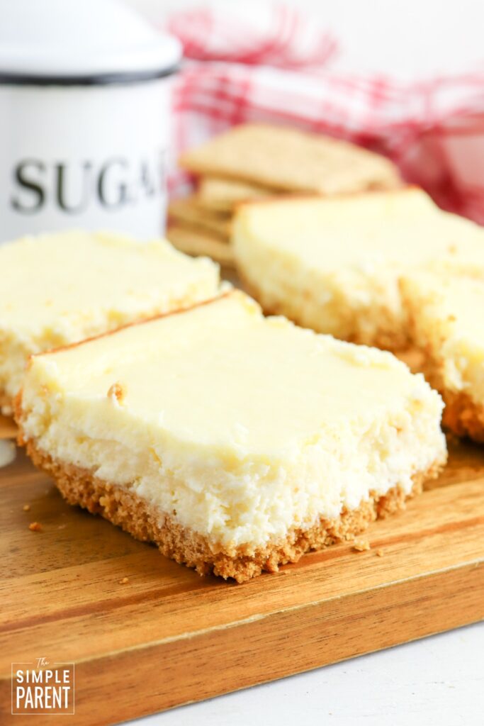 Cheesecake Bars - The Simple Parent