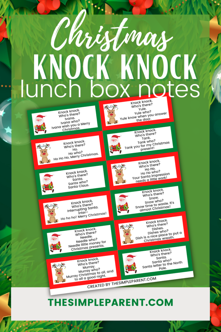 50+ Christmas Knock Knock Jokes - The Simple Parent