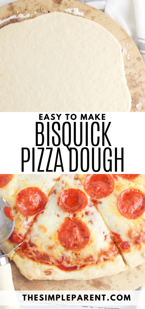 Bisquick Pizza Dough - The Simple Parent