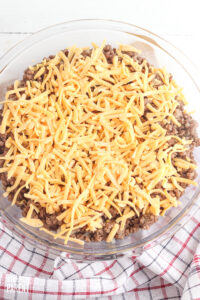 Impossible Cheeseburger Pie - The Simple Parent