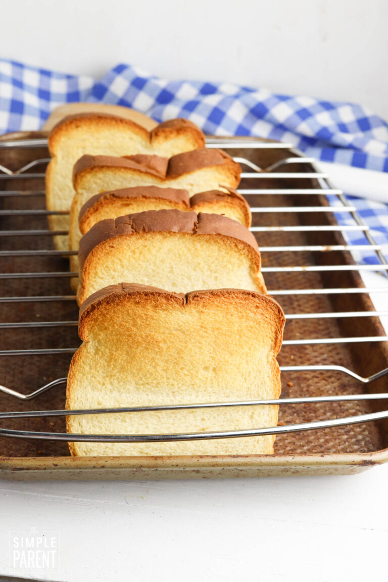 Making Toast in the Oven - The Simple Parent