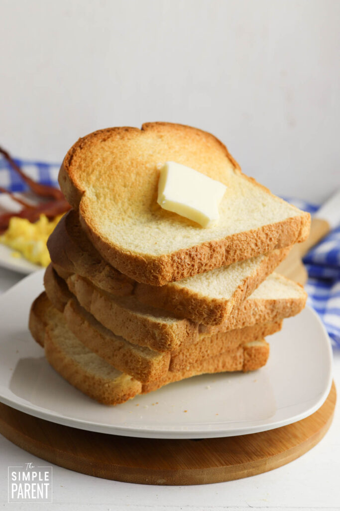 Making Toast in the Oven - The Simple Parent
