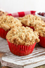 Leftover Cranberry Sauce Muffins - The Simple Parent