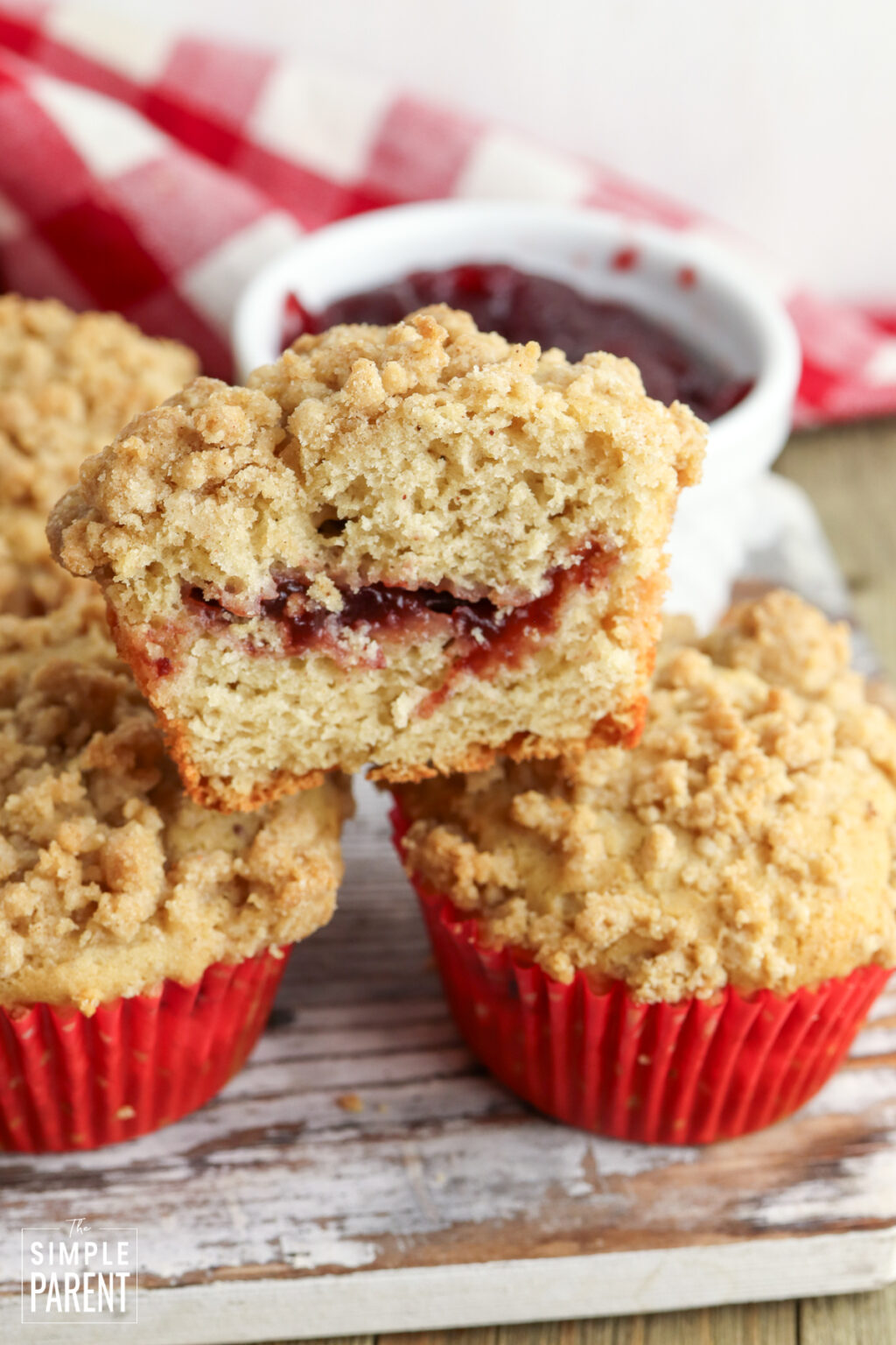 Leftover Cranberry Sauce Muffins - The Simple Parent