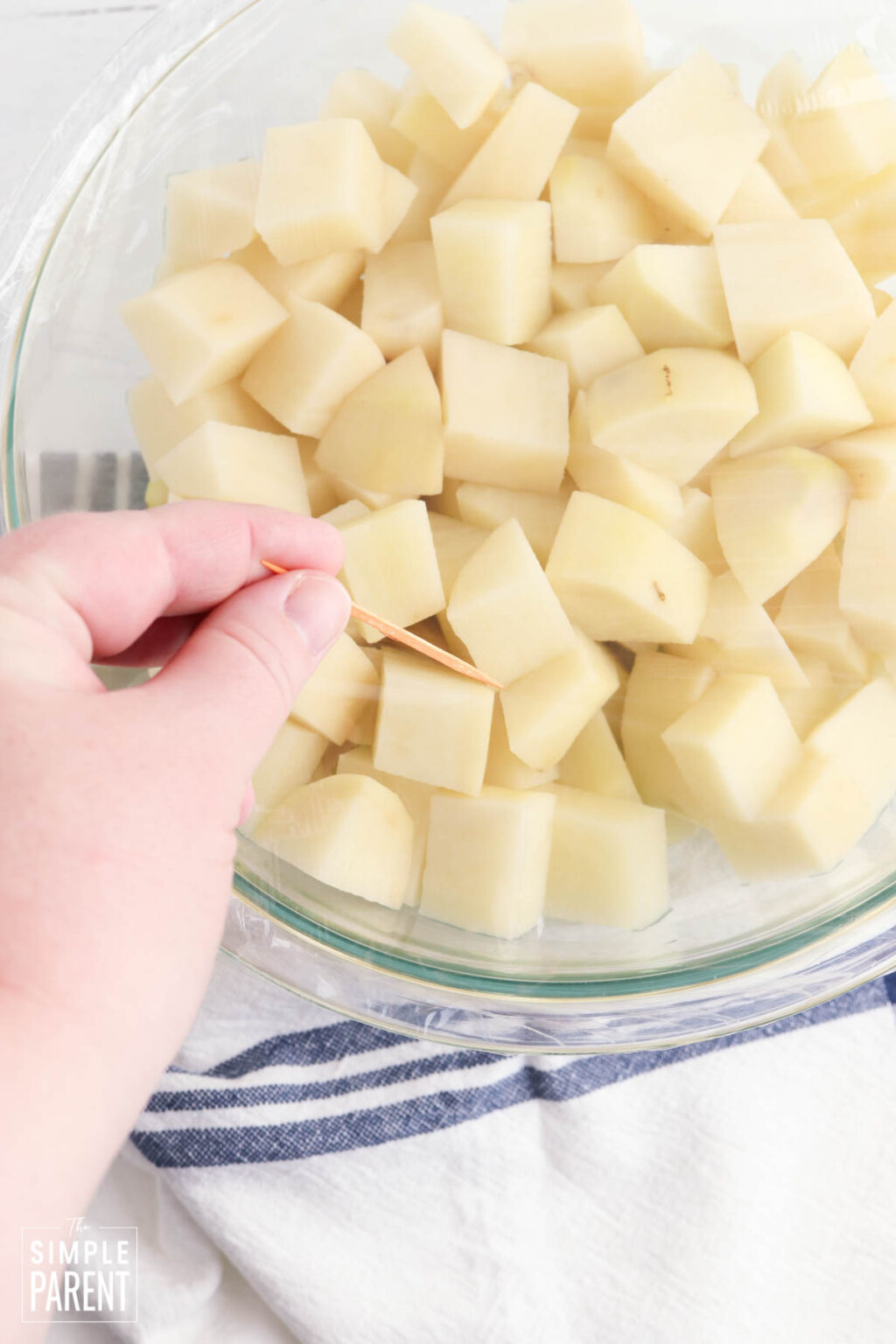 Microwave Mashed Potatoes - The Simple Parent