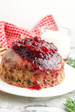 Microwave Christmas Pudding - The Simple Parent