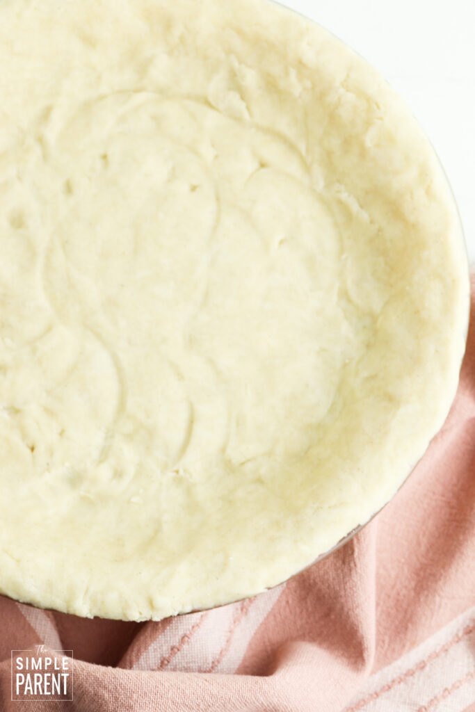 No Roll Pie Crust - The Simple Parent