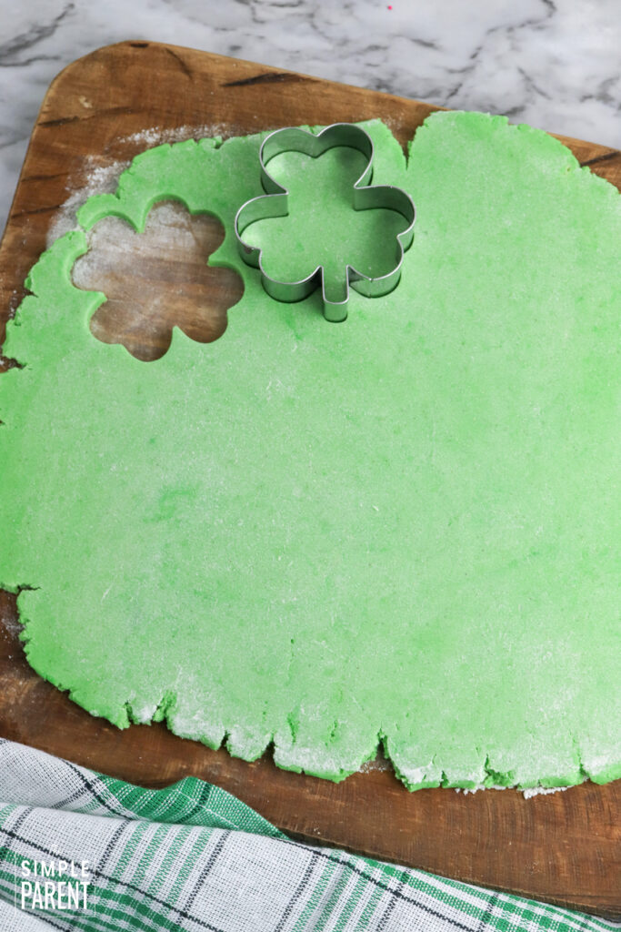 St. Patrick’s Day Shamrock Cookies - The Simple Parent